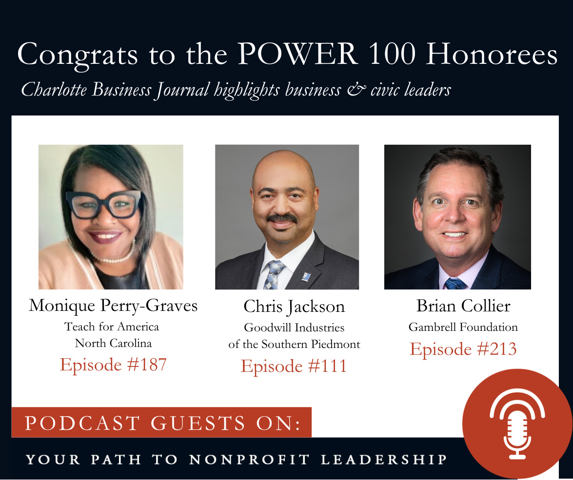 Podcast Guests Among Charlotte Business Journal's Power 100